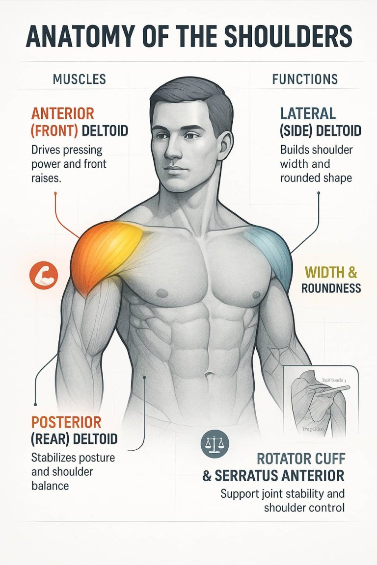 25 Best Shoulder Exercises for Men to Build Size and Strength