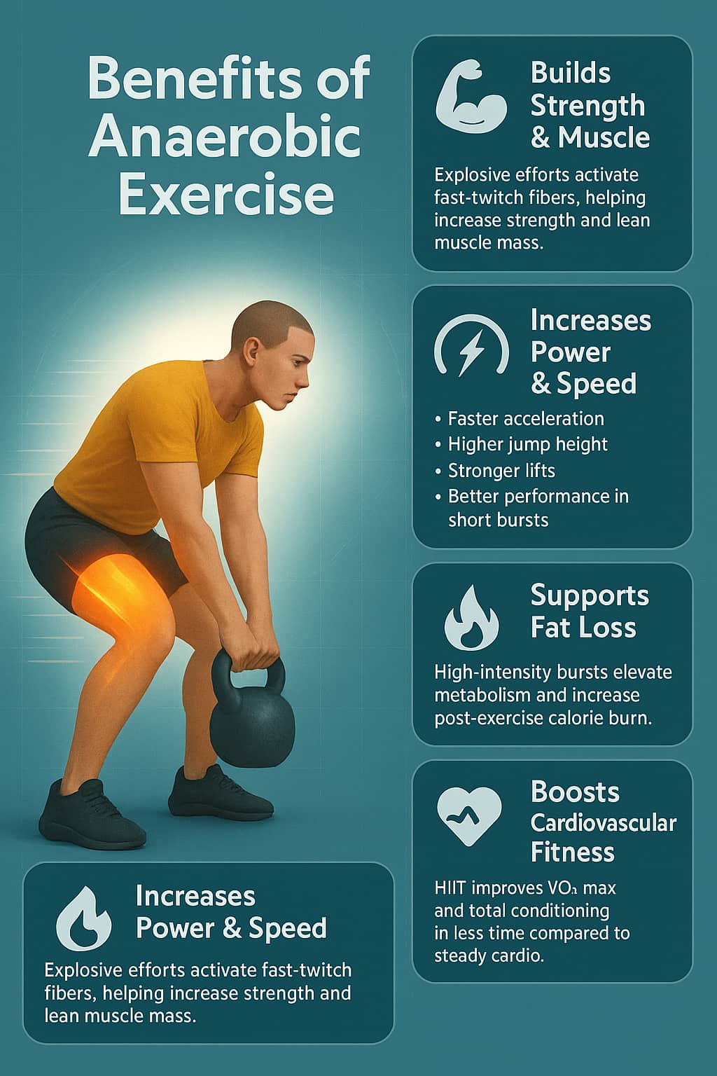 Anaerobic Exercise: Build Strength, Power & Burn Fat Fast