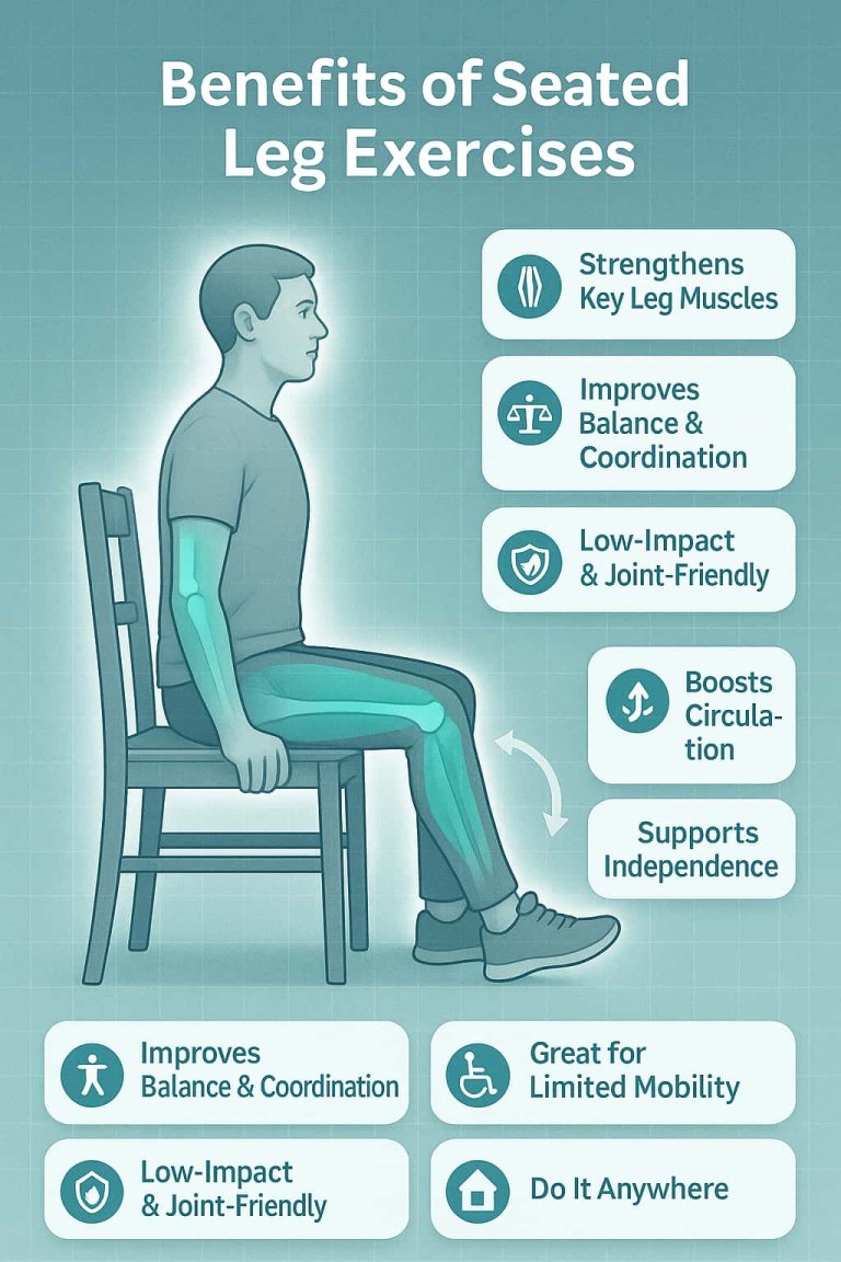 10 Best Seated Leg Exercises to Build Strength Without Standing