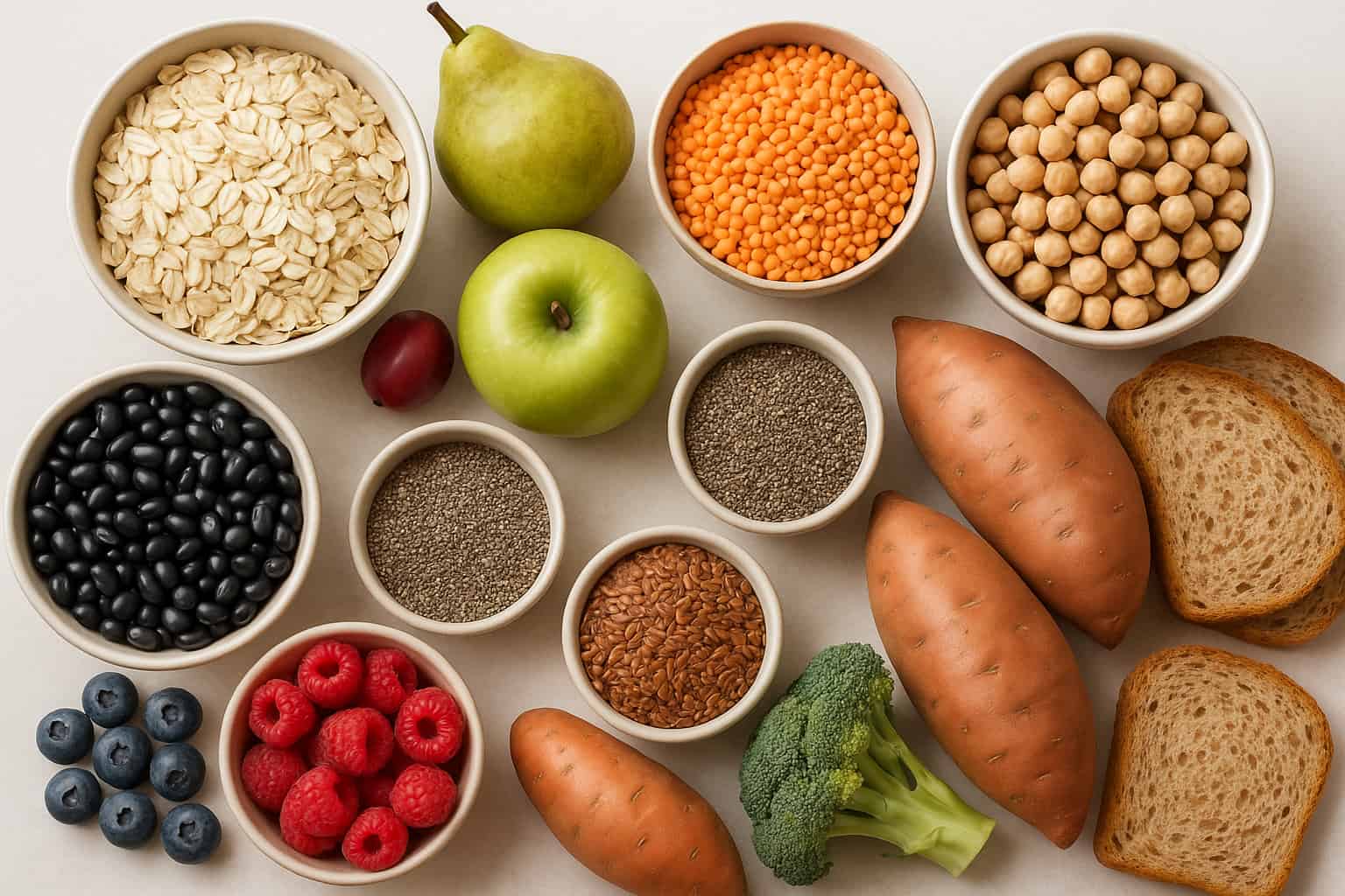 Best High Fiber Foods for Weight Loss, According to Nutrition Guidance
