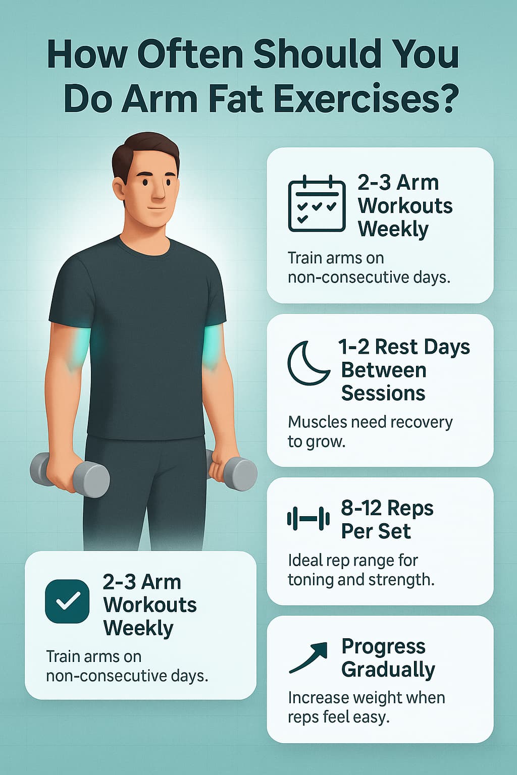 15 Best Arm Fat Exercises to Tone Your Arms Fast