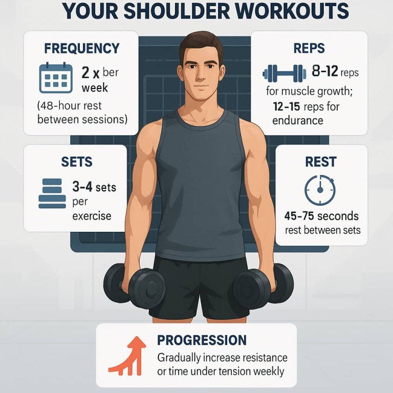 25 Best Shoulder Exercises for Men to Build Size and Strength