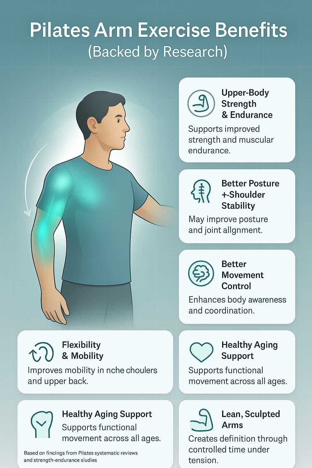 13 Best Pilates Arm Exercises for Lean, Sculpted Arms