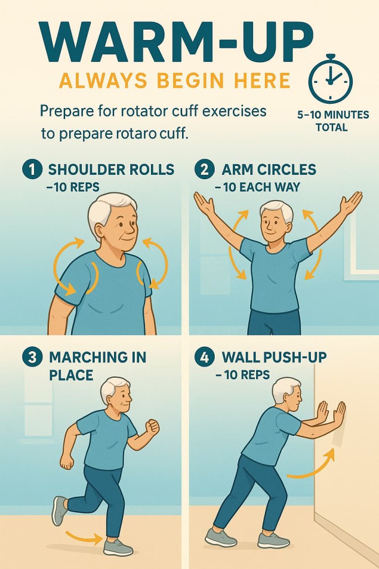 10 Best Rotator Cuff Exercises for Seniors: Strengthen Shoulders