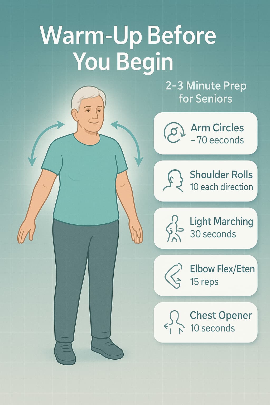 12 Best Arm Exercises for Seniors to Build Strength Safely