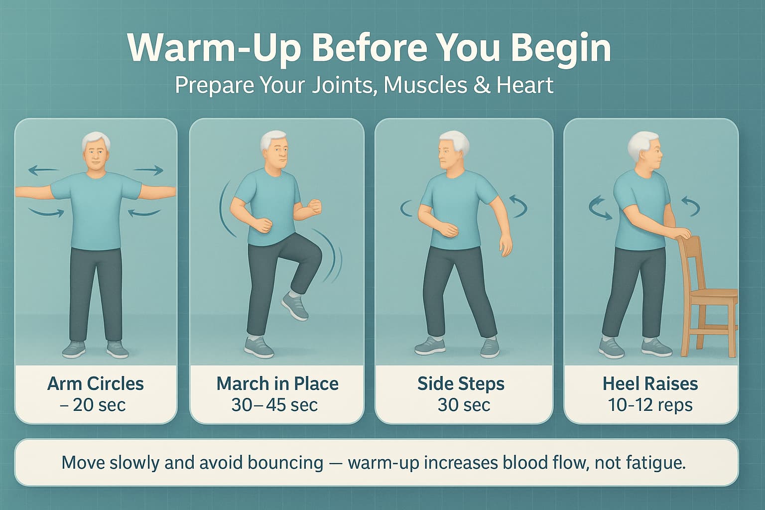 12 Best Aerobic Exercises for Seniors (Safe, Easy & Low-Impact)