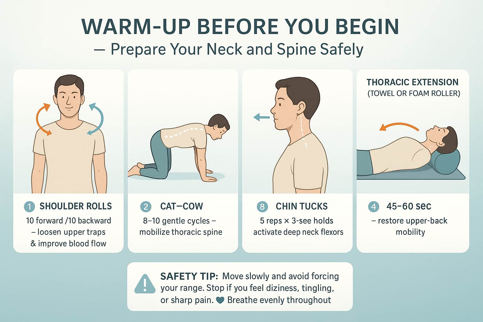 10 Best Neck Hump Exercises to Improve Posture Naturally