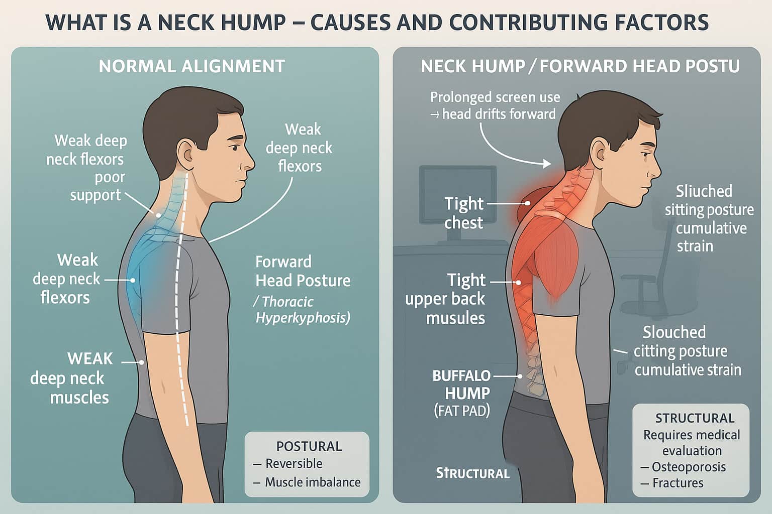 10 Best Neck Hump Exercises to Improve Posture Naturally