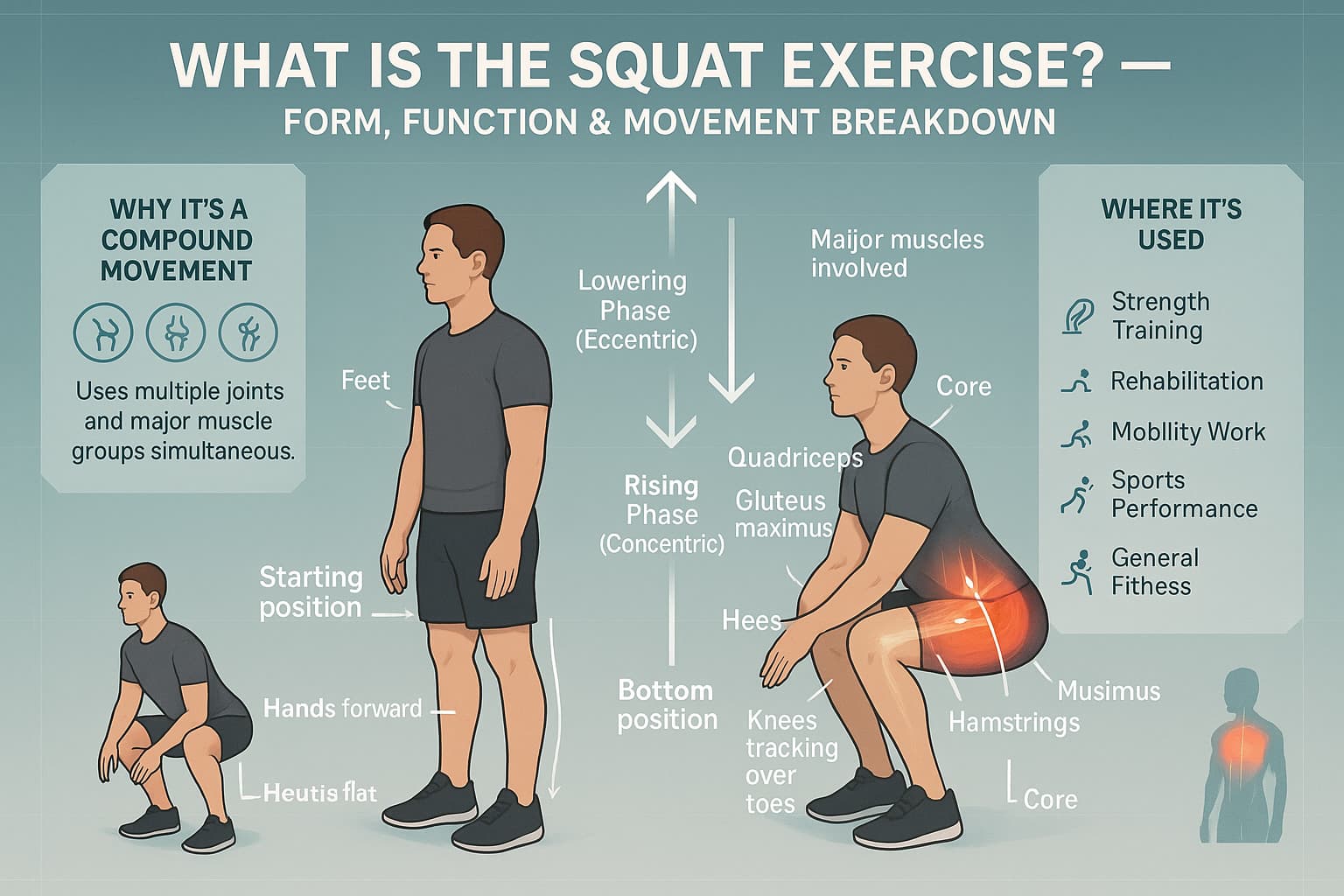 Squat Exercise Guide for Stronger Legs & Better Mobility