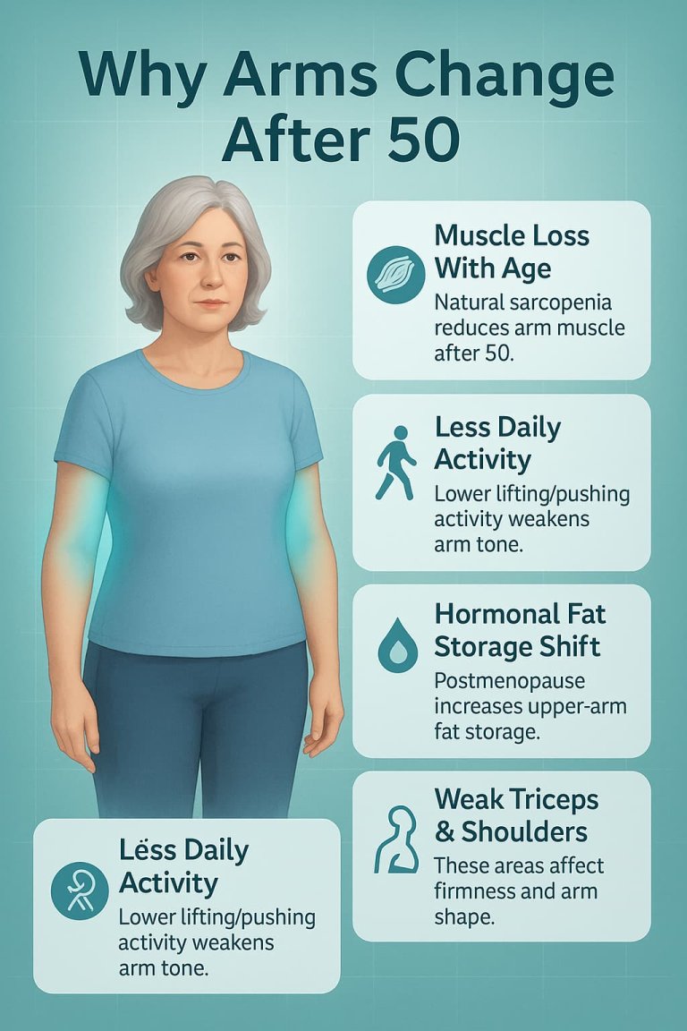 10 Best Flabby Arm Exercises for Women Over 50