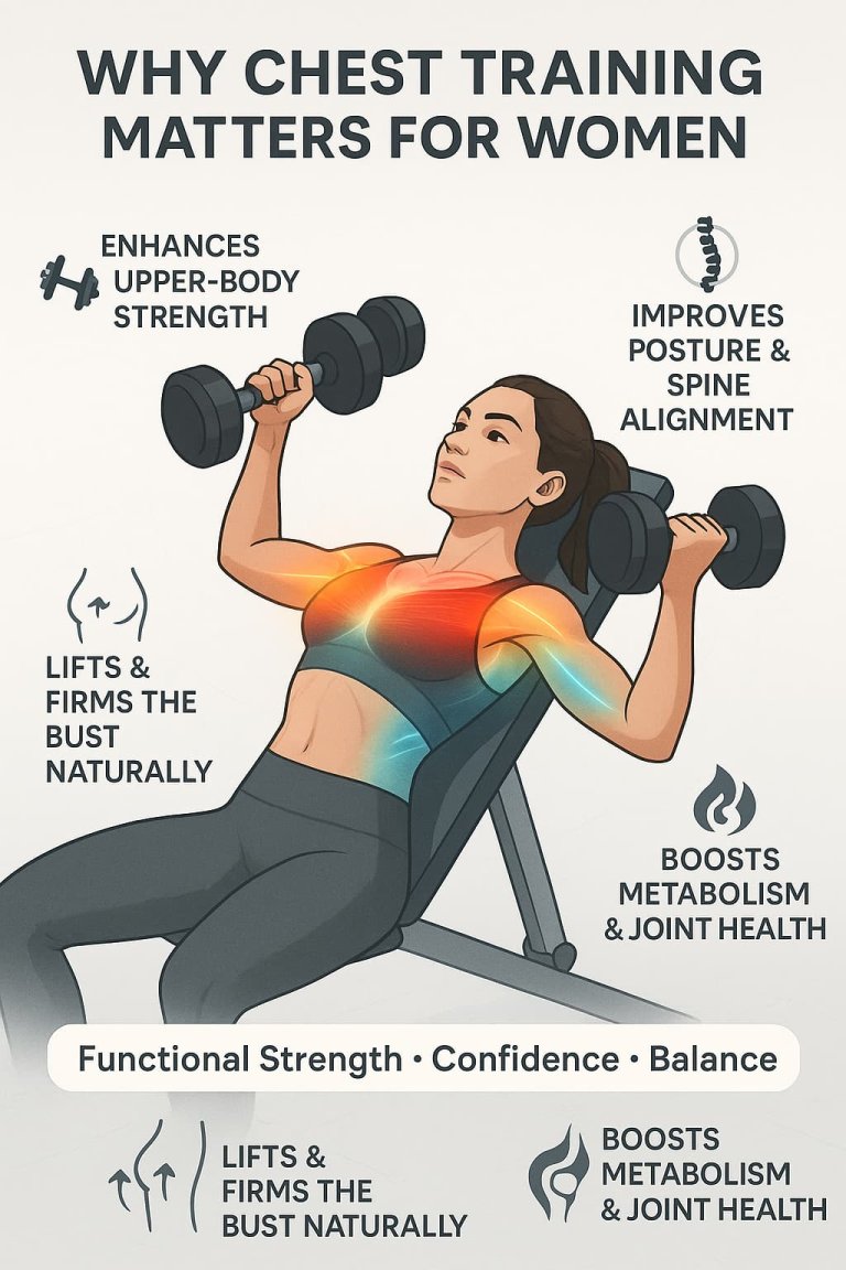 21 Best Chest Exercises for Women to Tone and Strengthen