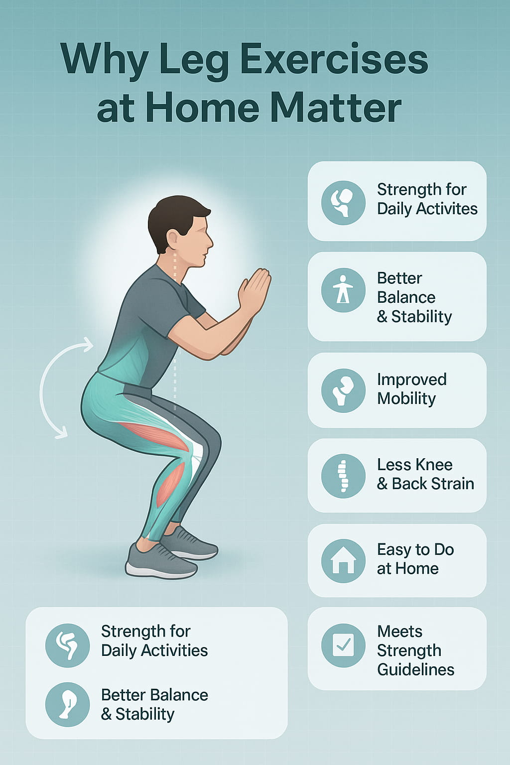 15 Best Leg Exercises at Home (No Equipment Needed)