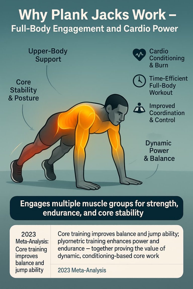 Plank Jacks Exercise: Burn Calories and Strengthen Your Core