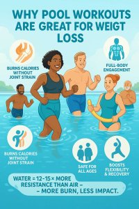 12 Best Pool Workouts for Weight Loss to Burn Fat & Tone Fast