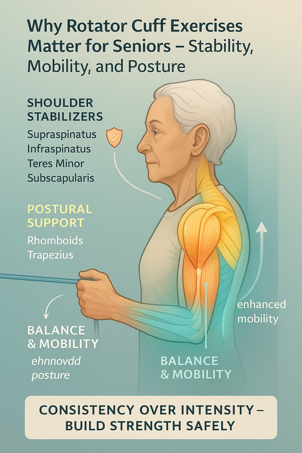 10 Best Rotator Cuff Exercises for Seniors: Strengthen Shoulders