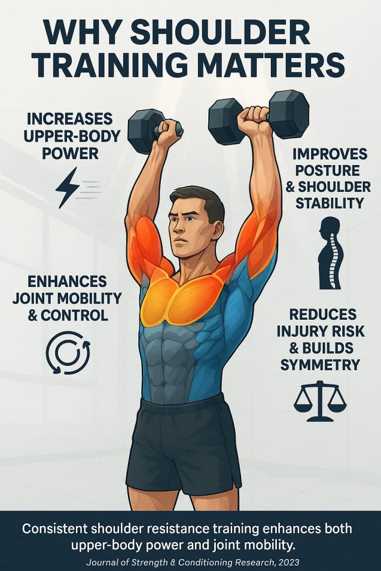 25 Best Shoulder Exercises for Men to Build Size and Strength
