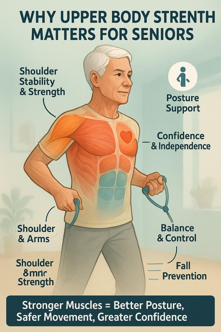 10 Best Upper Body Exercises for Seniors: Build Strength Safely