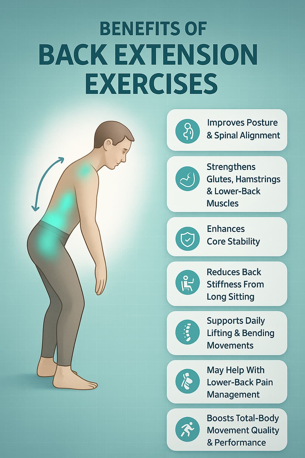 15 Best Back Extension Exercises for Spine Strength & Posture