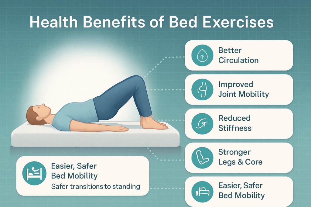 10 Best Bed Exercises You Can Do Without Getting Up
