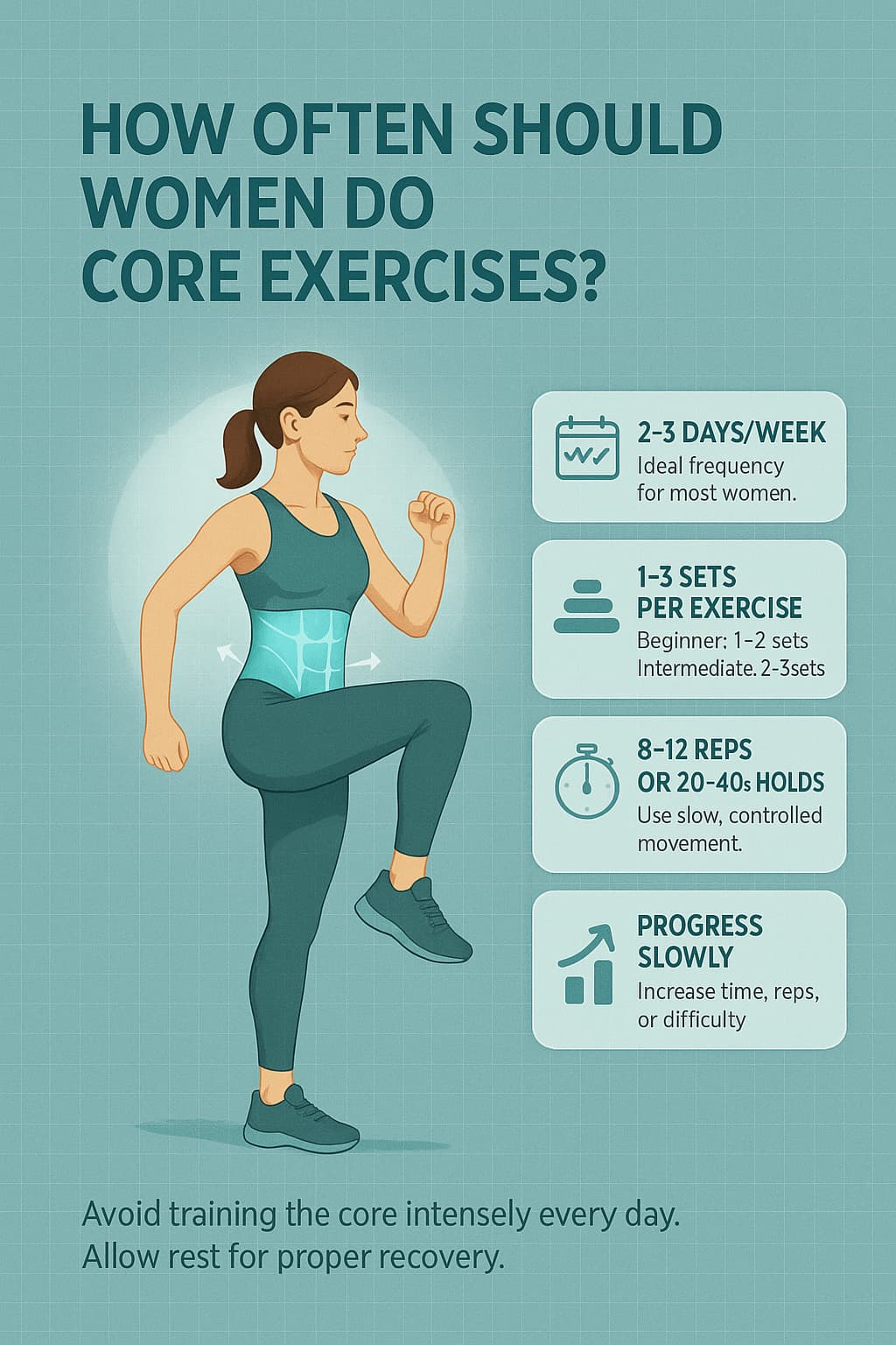 22 Best Core Exercises for Women: Strengthen Your Abs & Back