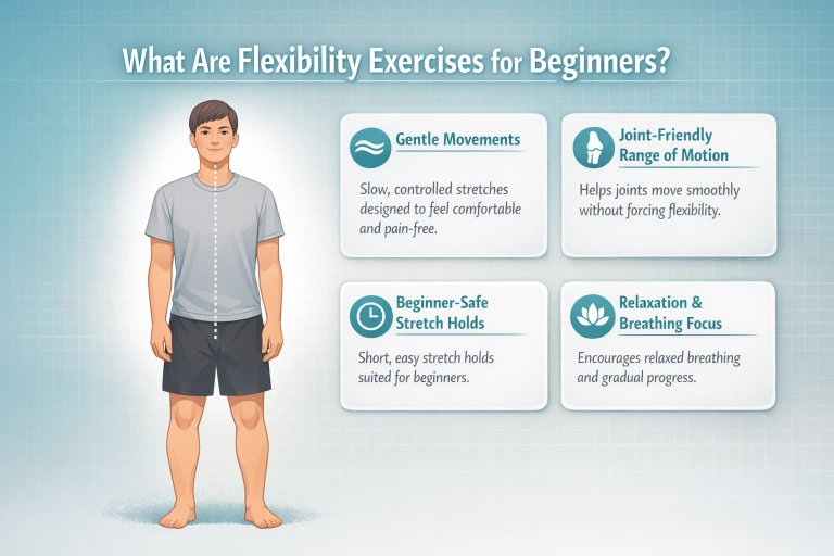15 Flexibility Exercises for Beginners: Easy & Safe Stretches
