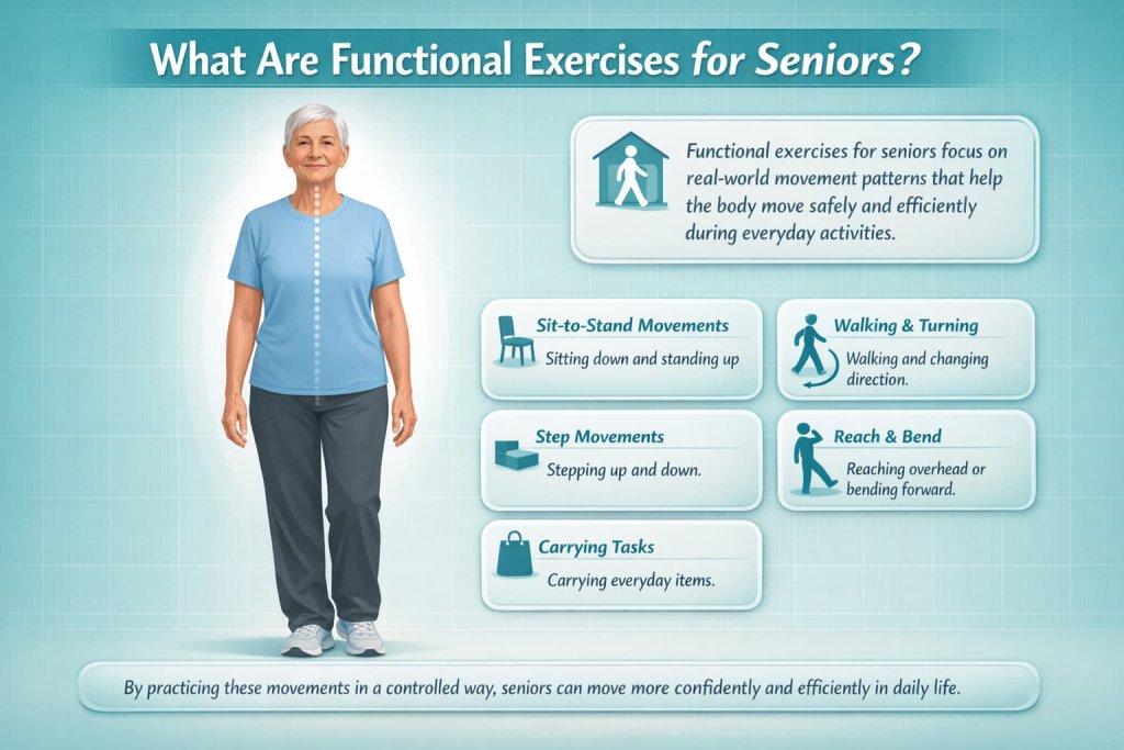 10 Best Functional Exercises for Seniors for Strength & Mobility