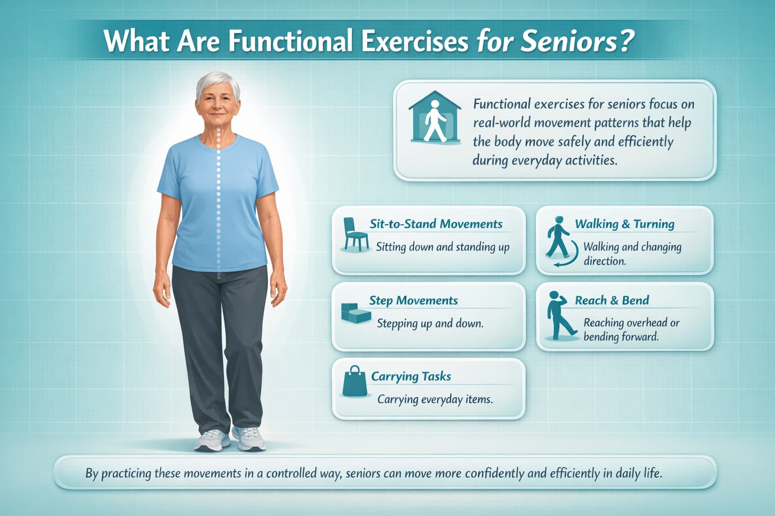 10 Best Functional Exercises for Seniors for Strength & Mobility