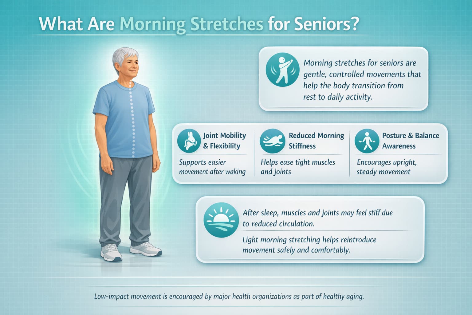 10 Best Morning Stretches for Seniors to Ease Stiffness