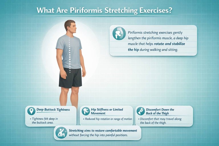 10 Best Piriformis Stretching Exercises for Hip & Sciatic Comfort