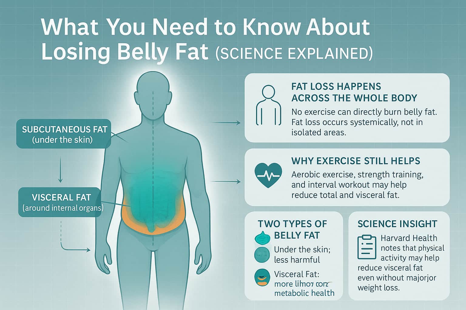 15 Best Exercises to Lose Belly Fat Fast (Backed by Science)