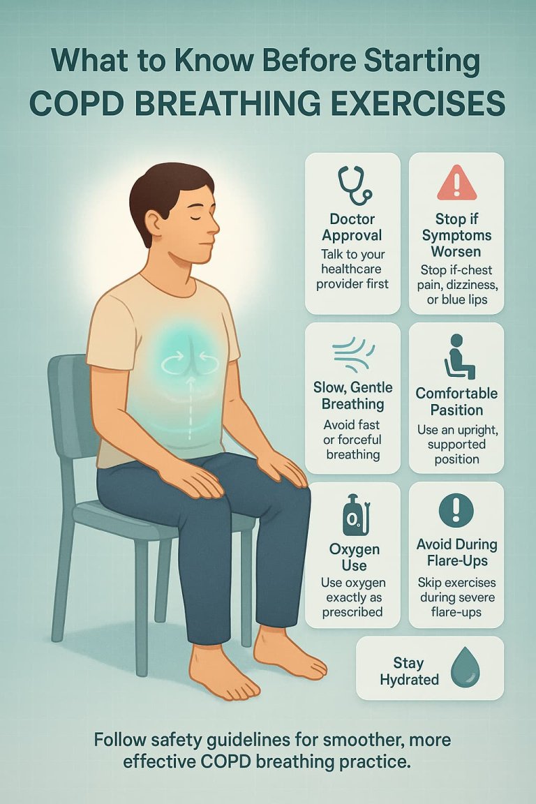6 Best COPD Breathing Exercises That Help You Breathe Easier