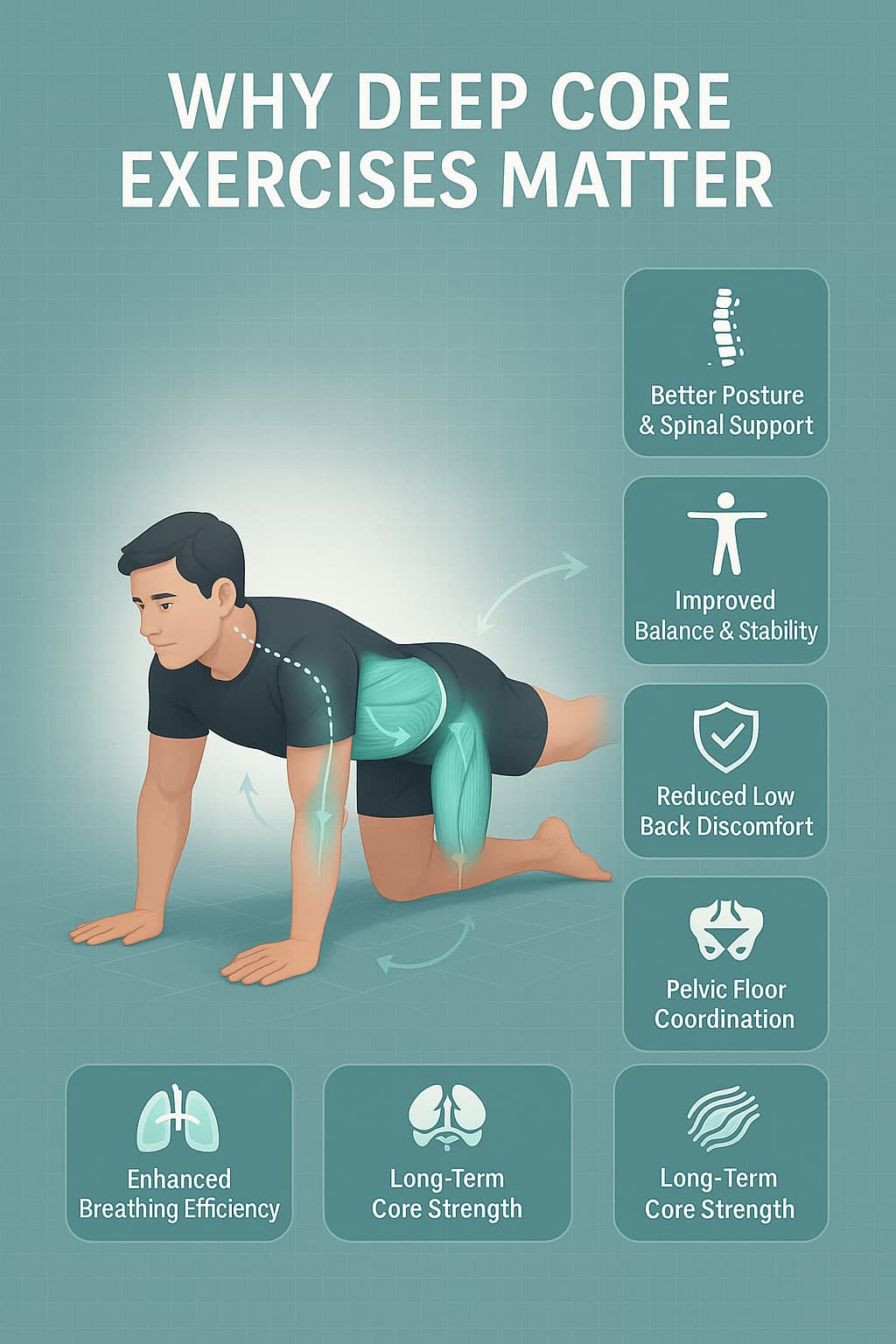 18 Best Deep Core Exercises to Strengthen Your Abs