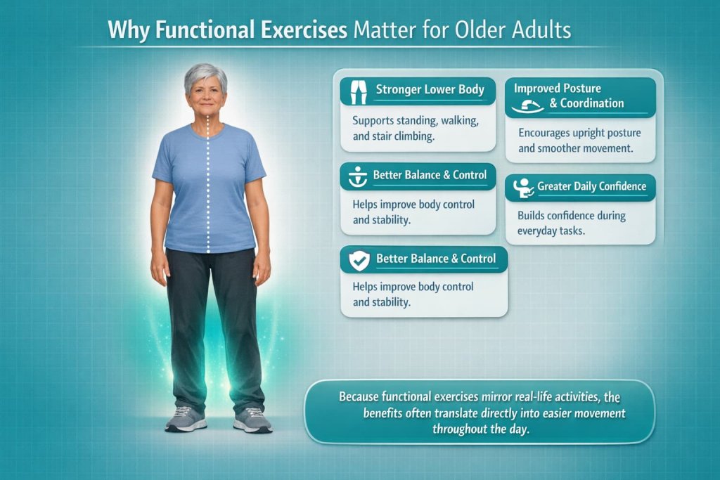 10 Best Functional Exercises for Seniors for Strength & Mobility