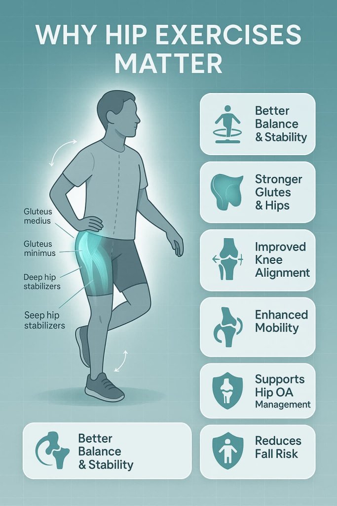 17 Best Hip Exercises for Strength, Mobility, and Pain Relief