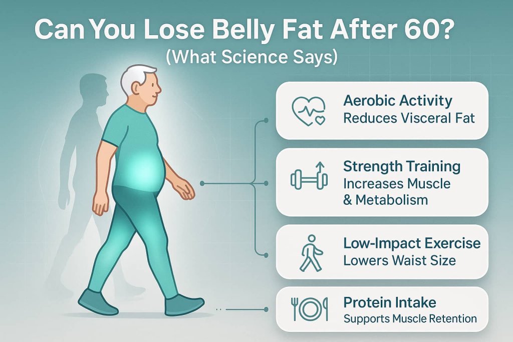 12 Best Exercises to Lose Belly Fat After 60 (Safe & Effective)