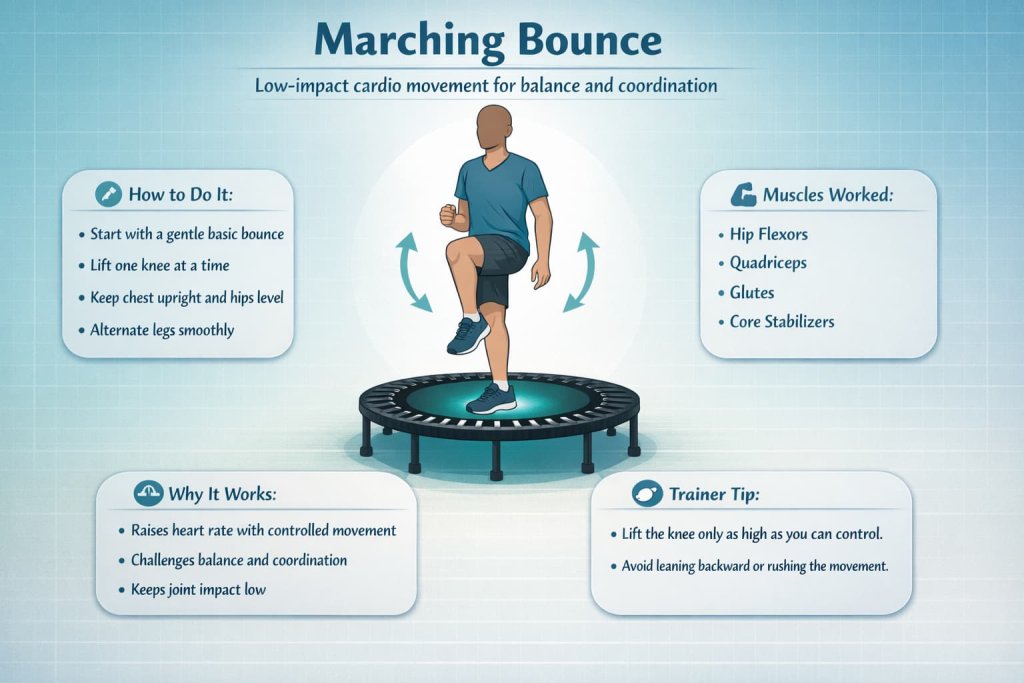 12 Best Rebounder Exercises That Burn Fat Without Joint Stress