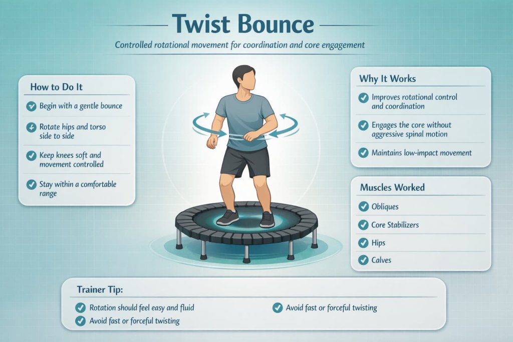 12 Best Rebounder Exercises That Burn Fat Without Joint Stress