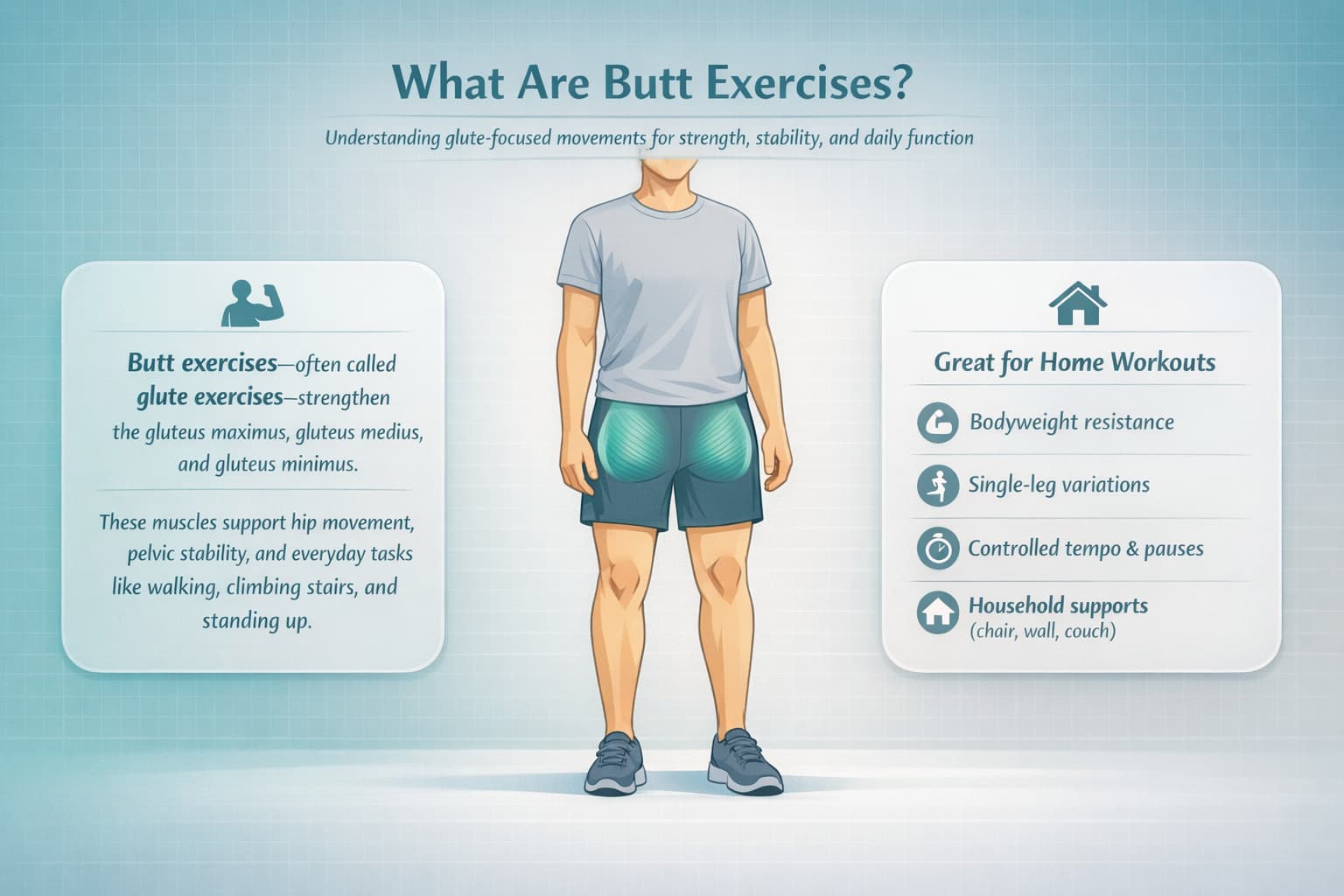 18 Best Butt Exercises for Stronger, Firmer Glutes at Home