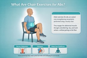 10 Best Chair Exercises for Abs (No Floor Needed)