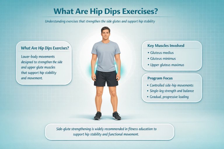 12 Best Hip Dips Exercises to Shape Your Hips Naturally
