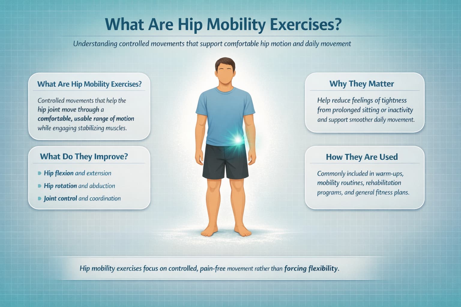 12 Hip Mobility Exercises to Relieve Stiffness & Move Pain-Free