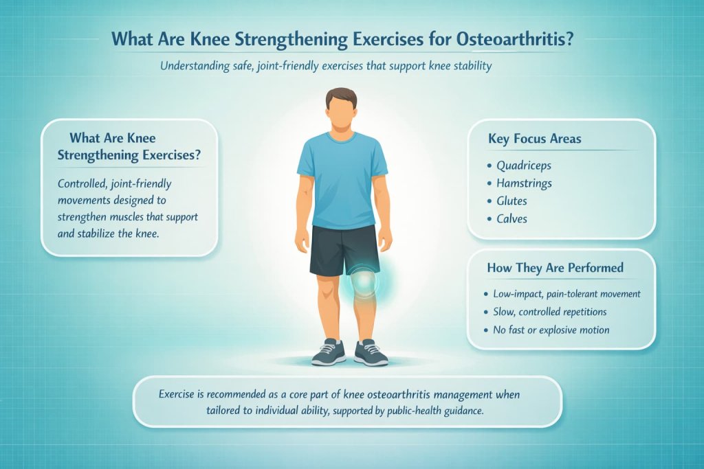 10 Knee Strengthening Exercises for Osteoarthritis Pain Relief