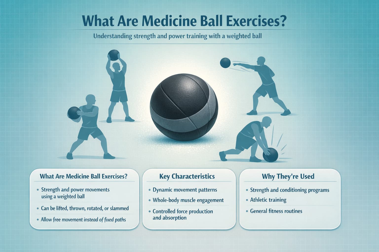 15 Best Medicine Ball Exercises for Full-Body Strength & Power