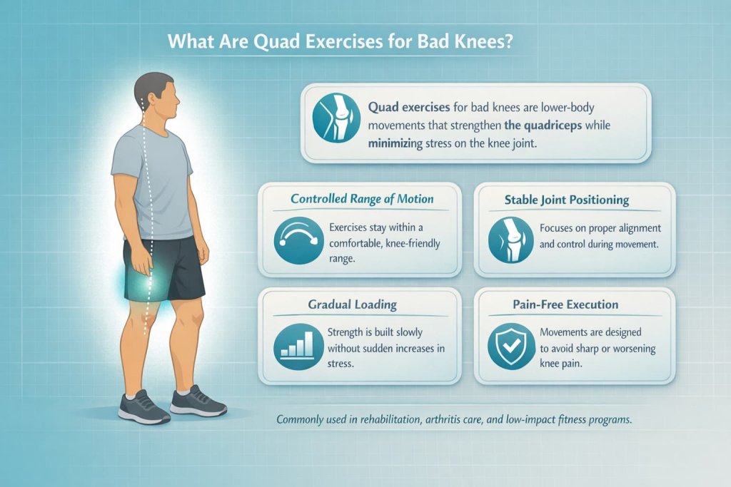 12 Best Quad Exercises for Bad Knees Without Pain