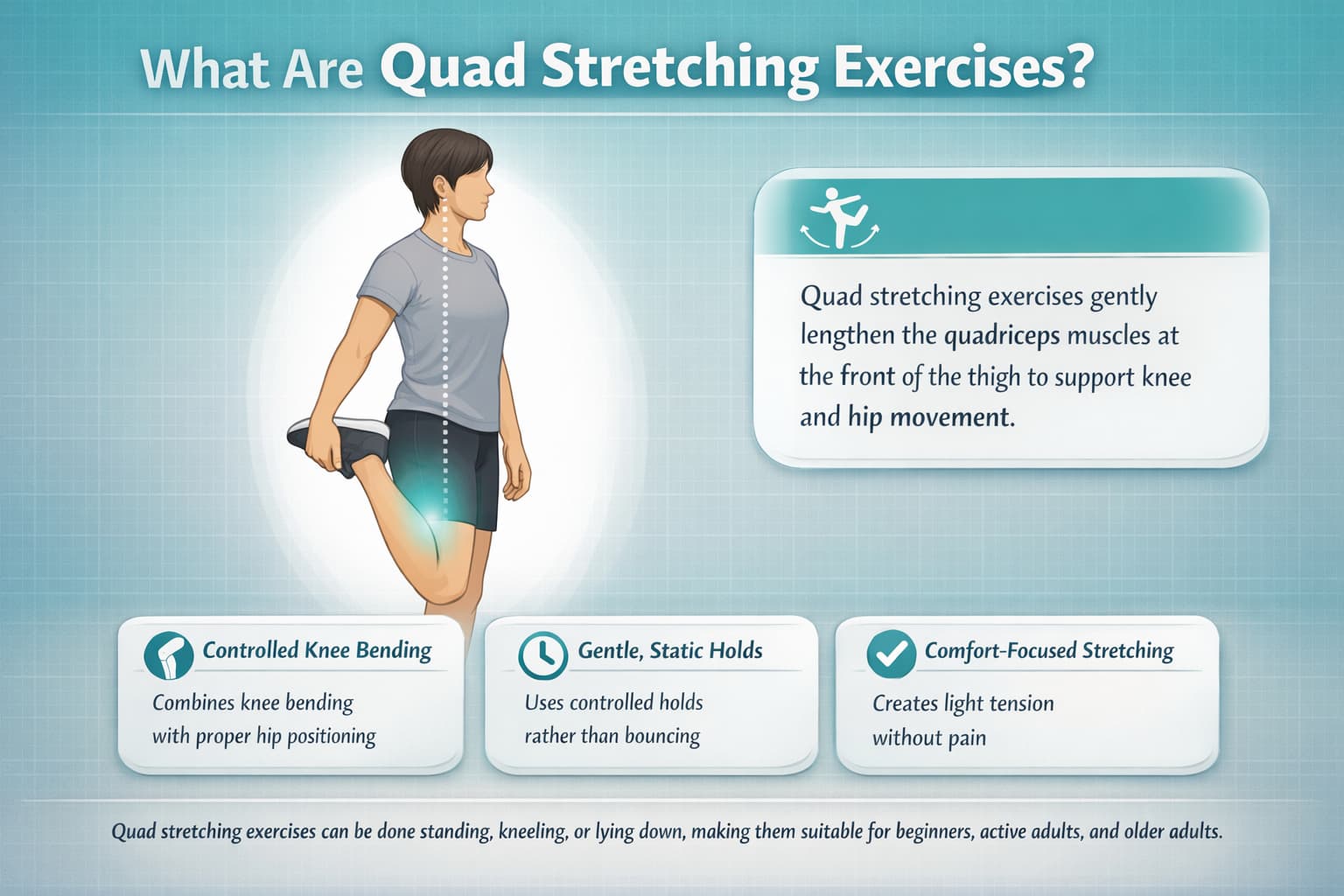 6 Quad Stretching Exercises for Tight Thighs and Better Mobility
