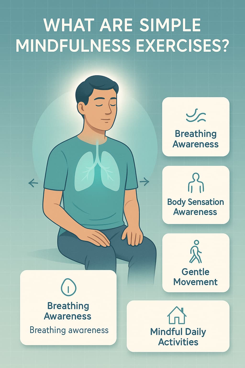 15 Simple Mindfulness Exercises Anyone Can Do Daily