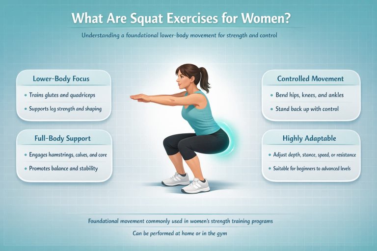 10 Best Squat Exercises for Women to Shape Legs and Glutes