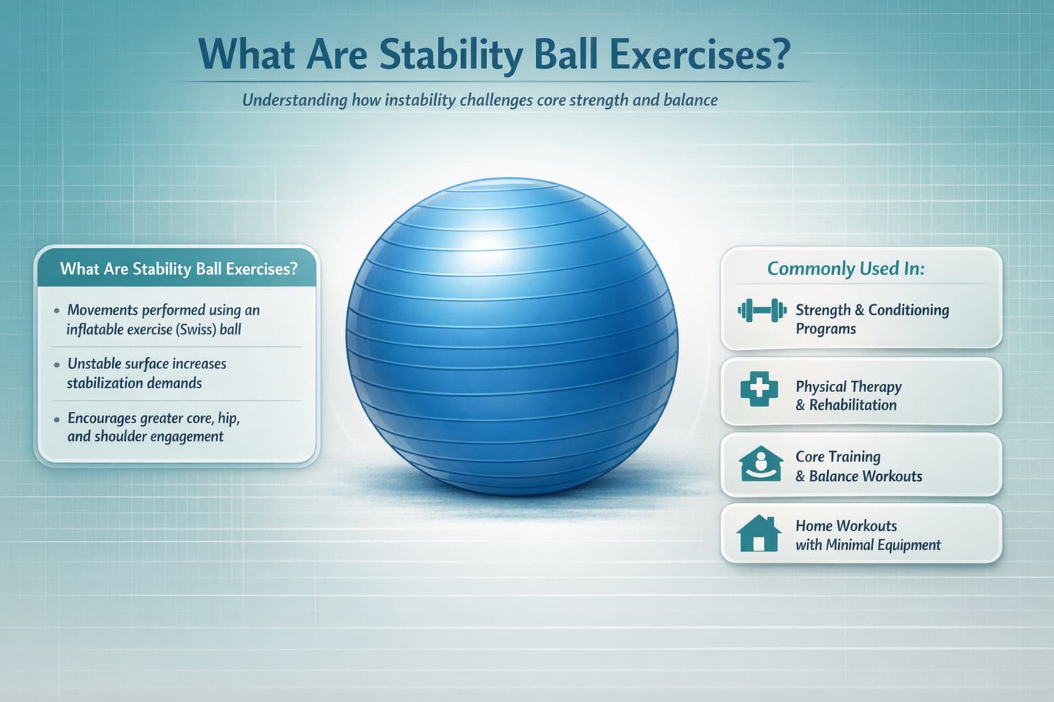 12 Best Stability Ball Exercises for Core Strength and Balance