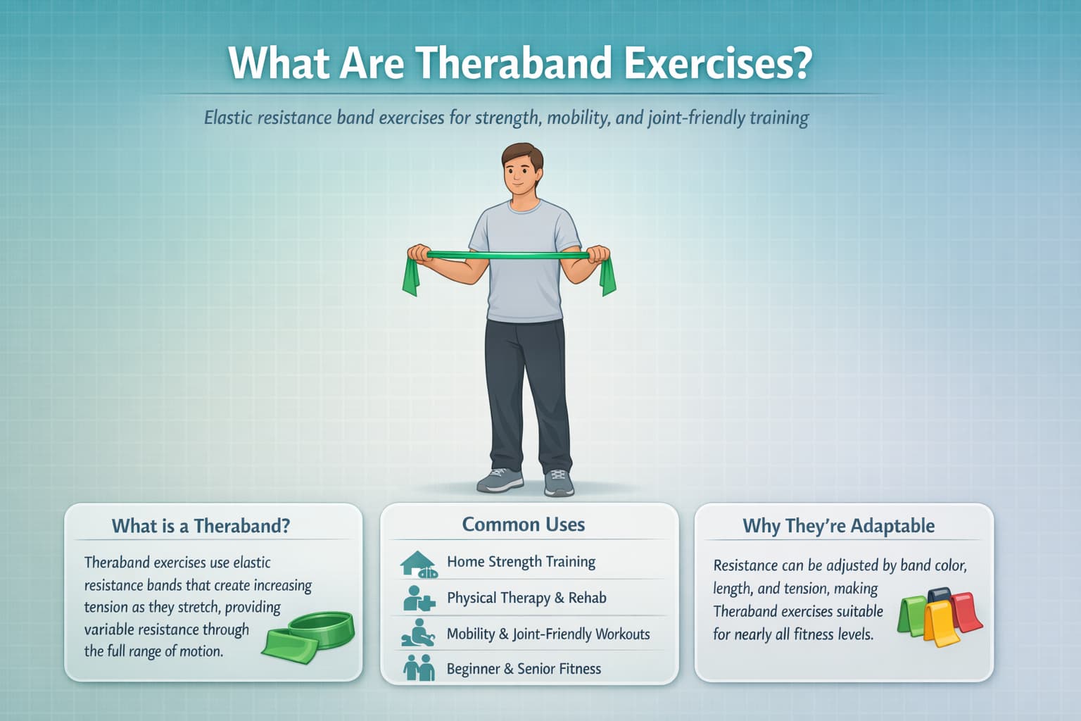 12 Best Theraband Exercises for Full-Body Strength at Home