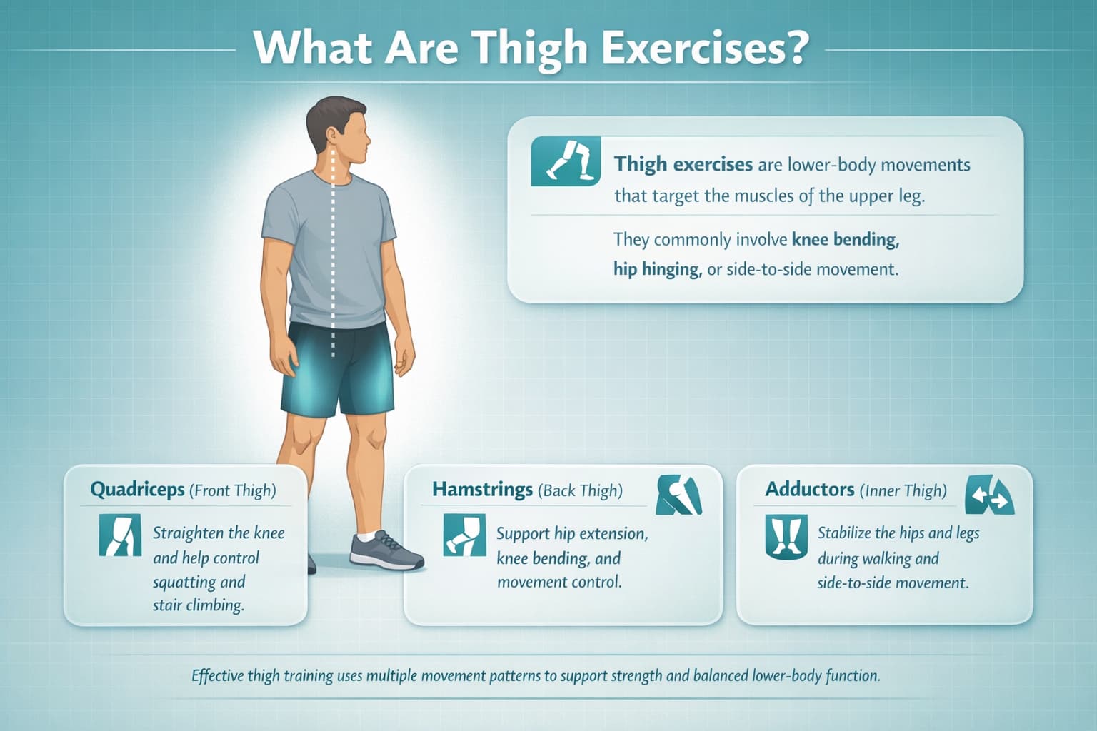 12 Best Thigh Exercises for Strong, Sculpted Legs